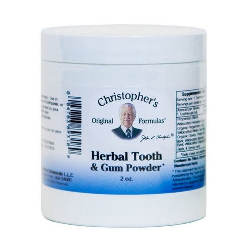 Original Formulas Herbal Tooth And Gum Powder 2 Oz by Dr. Christophers ...
